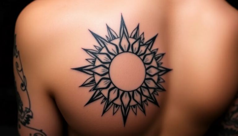 Sol-Tattoo Betydninger: Opdag Symbolik og Designidéer til Din Unikke Tatovering